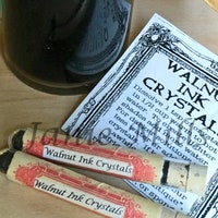 Walnut Ink Crystals 2.5 Inch Tube - Etsy