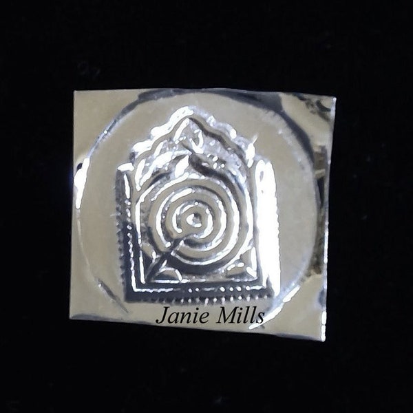 Labyrinth Stamp - Etsy