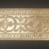 Lamp Banding Brass 1 1/4 Pierced Floral Leaves Metal Craft Texture for ...