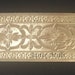 Lamp Banding Brass 1 1/4" Pierced Floral Leaves Metal Craft Texture for ...