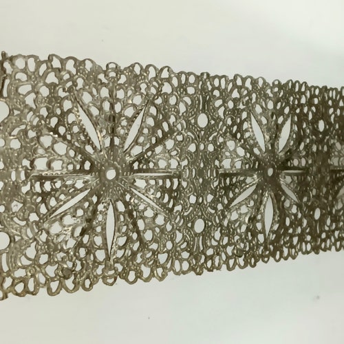 Lamp Banding Brass 1 1/4 Pierced Floral Leaves Texture - Etsy