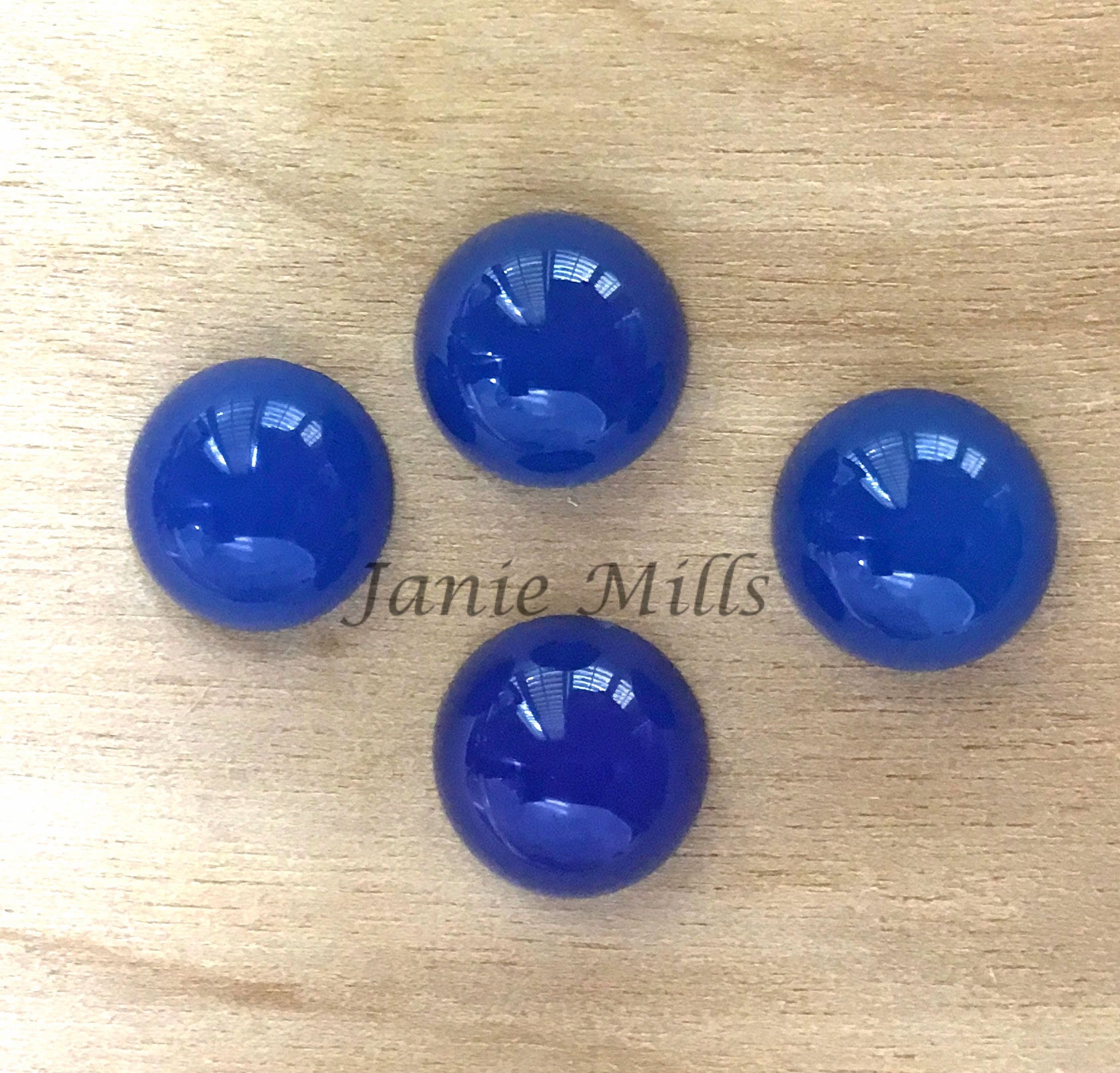 Blue Onyx round cabochon 4mm5mm 6mm 8mm 10mm or 12mm | Etsy