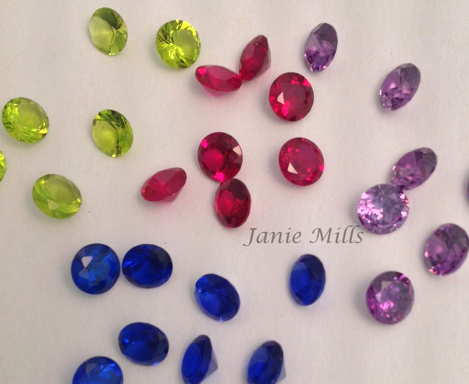 Alexandrite Color Change Corundum Synthetic Faceted Pointed - Etsy