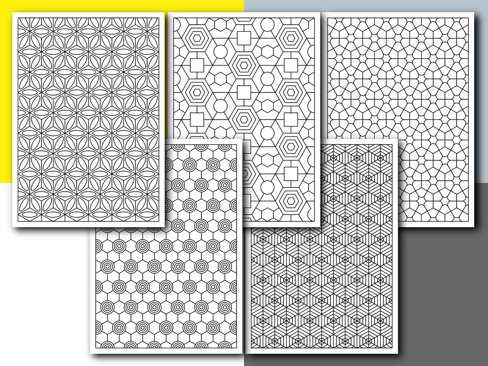 25 Printable Colouring Pages in PDF Size A4 Instant Digital Download ...