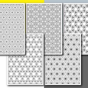 25 Printable Colouring Pages in PDF | Size A4 | Instant Digital ...