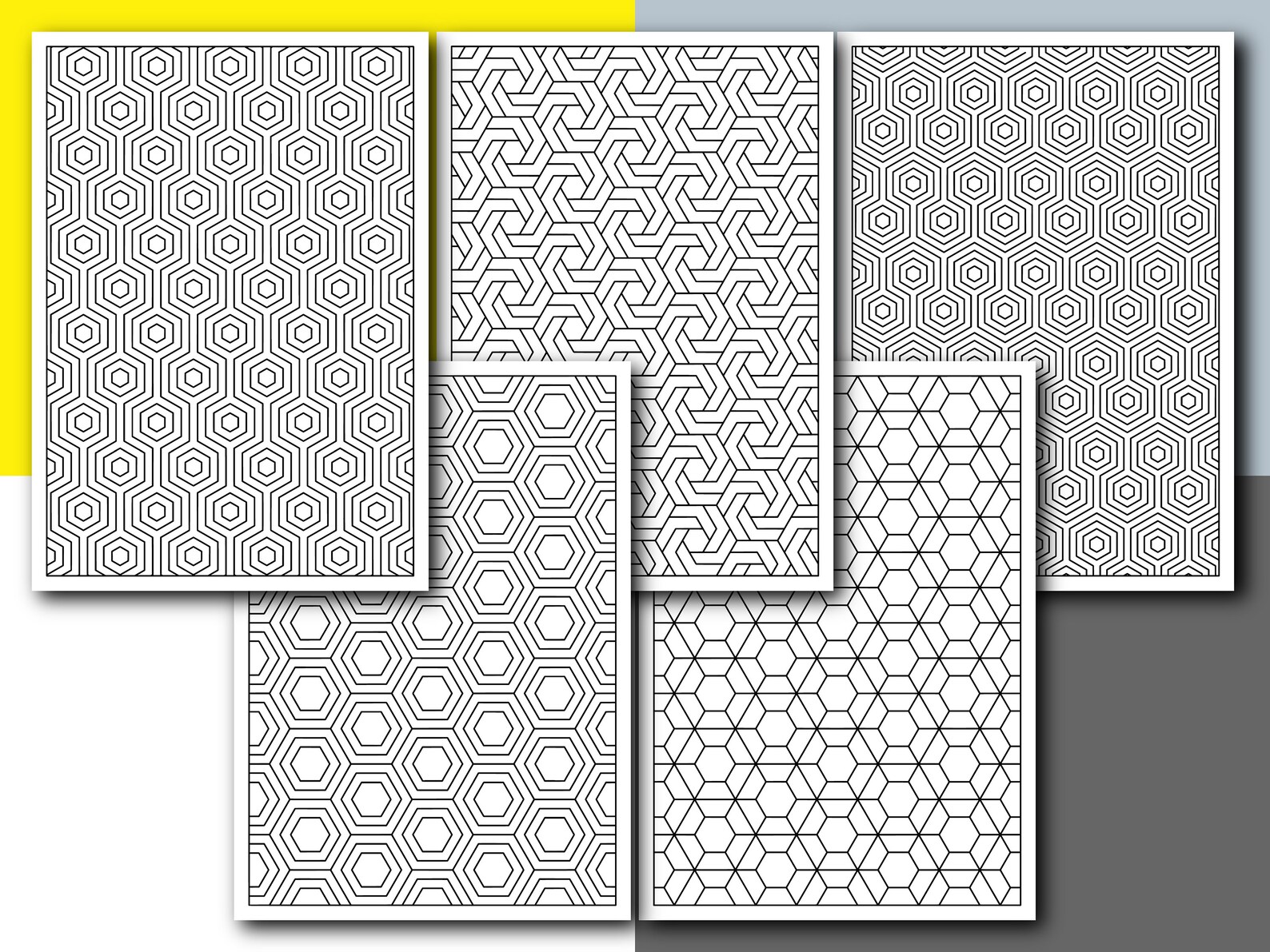 25 Printable Colouring Pages in PDF Size A4 Instant Digital Download ...