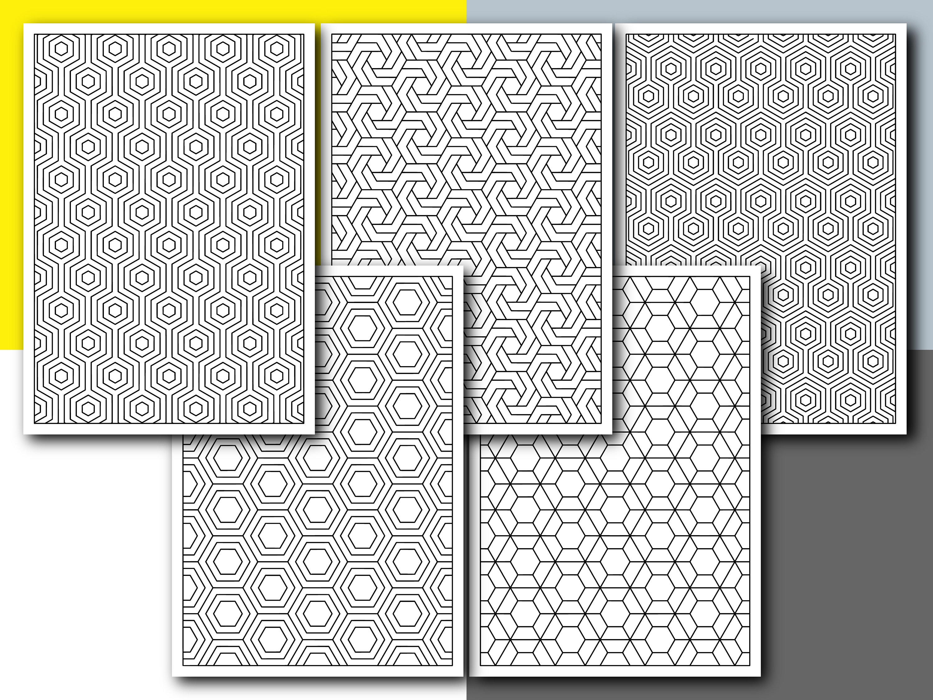 25 Printable Colouring Pages in PDF Size A4 Instant Digital Download ...