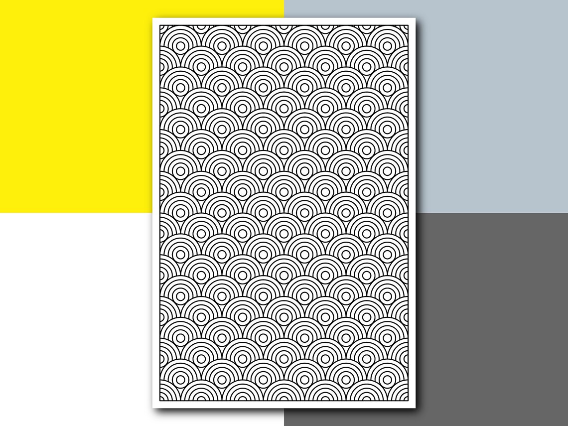 One A4 Printable Coloring Page in PDF | Instant Digital Download ...