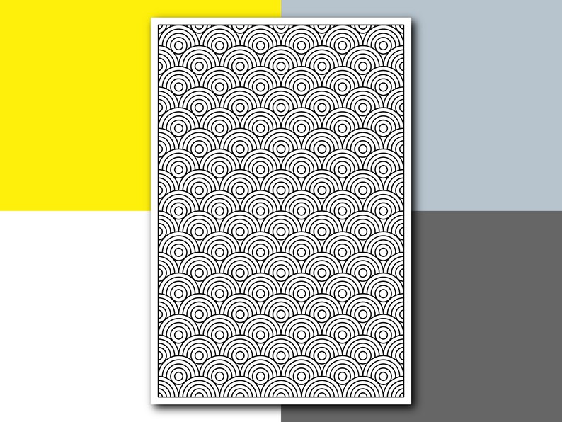 One A4 Printable Coloring Page in PDF | Instant Digital Download ...