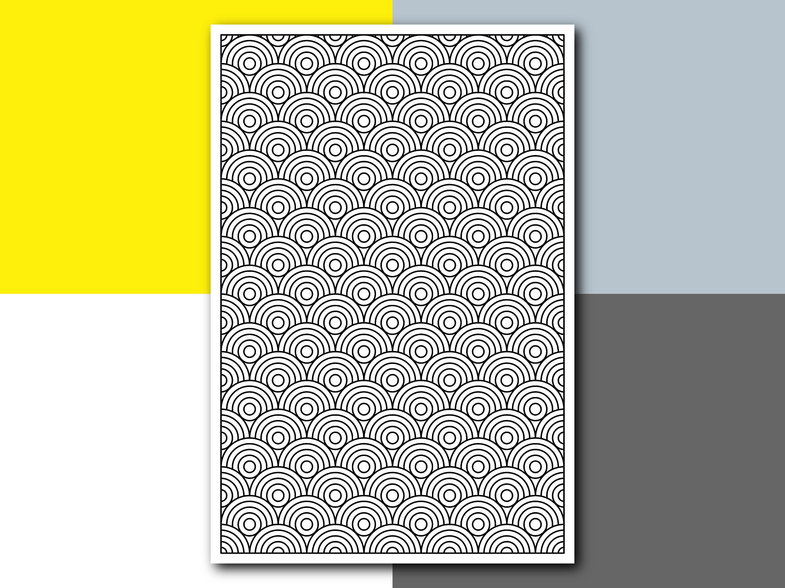 One A4 Printable Coloring Page in PDF | Instant Digital Download ...