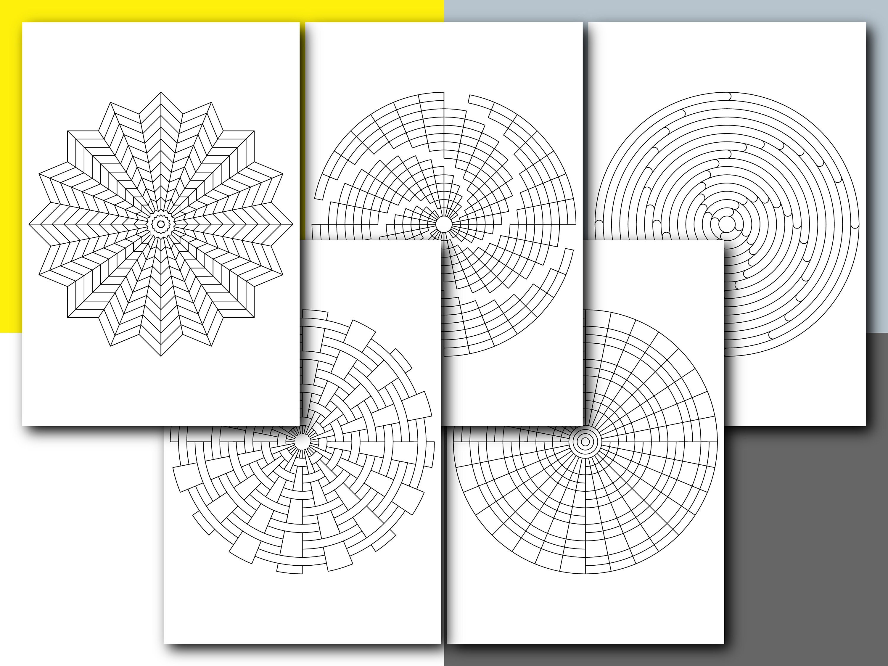 25 Printable Colouring Pages in PDF | Size A4 | Instant Digital ...