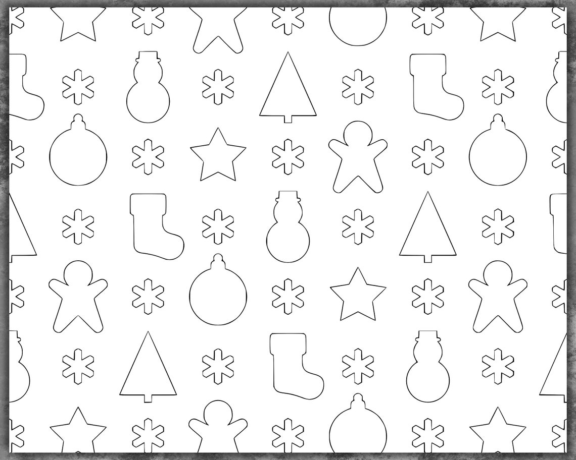 One A4 Printable Coloring Page in PDF Instant Digital - Etsy