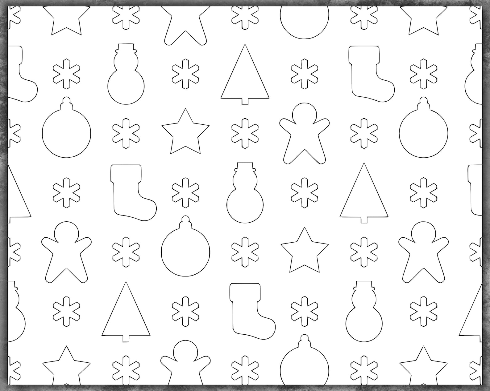 One A4 Printable Coloring Page in PDF Instant Digital - Etsy