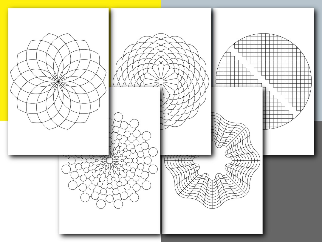 25 Printable Colouring Pages in PDF | Size A4 | Instant Digital ...