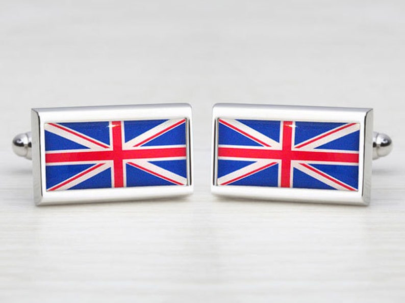 Traditional Union Jack Cufflinks - Etsy
