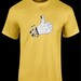 Wolfmask Thumbs up Weird Stupid Lowbrow Cartoon Comic Drawing T-shirt ...