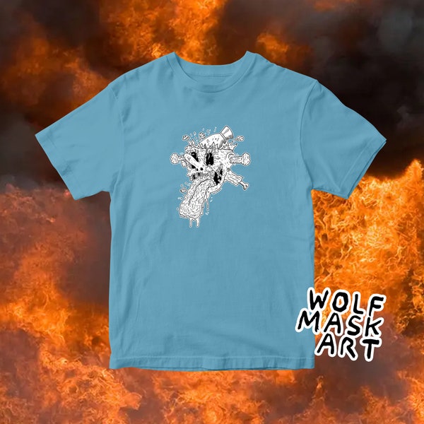 Exploding Head - Etsy