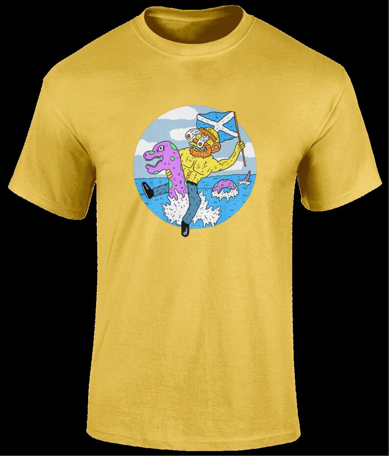 Willie & Loch Ness Monster Simpsons Tribute Nessie Scotland Scottish ...