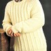 Woman's Bed Dressing Jacket Cape Bedjacket DK 8 Ply Wool PDF Instant ...