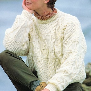 Patchwork Sampler Sweater Womens ~ Long & Cropped Version ~ One Size ...