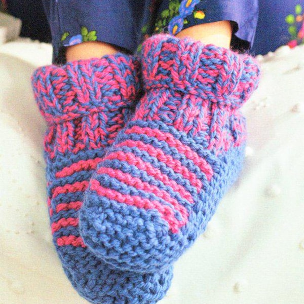 Free Chunky Slipper Pattern - Etsy