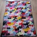 Beautiful Bird Throw Blanket Afghan 54" X 62" ~30 Birds in Duplicate ...