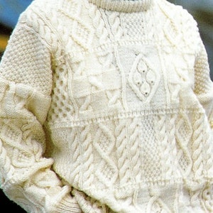 Patchwork Sampler Sweater Womens ~ Long & Cropped Version ~ One Size ...