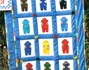 Overall Sam Mini Quilt - Etsy