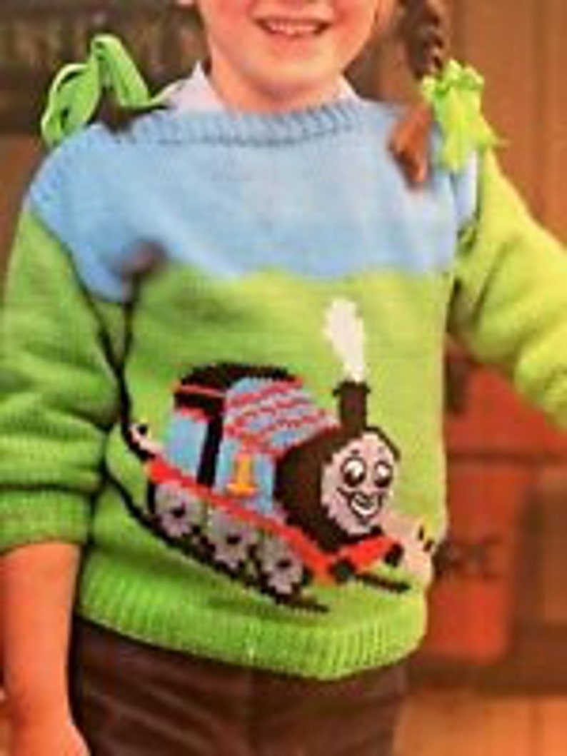 Boys Girls Thomas the Tank Engine Sweater 20 28 - Etsy