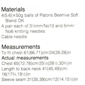 Children's Aran Style Cable Round Neck Raglan Sweater Trinity Stitch ...