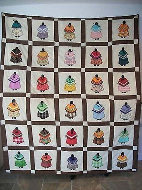 Native Indians Applique Quilt Patterns