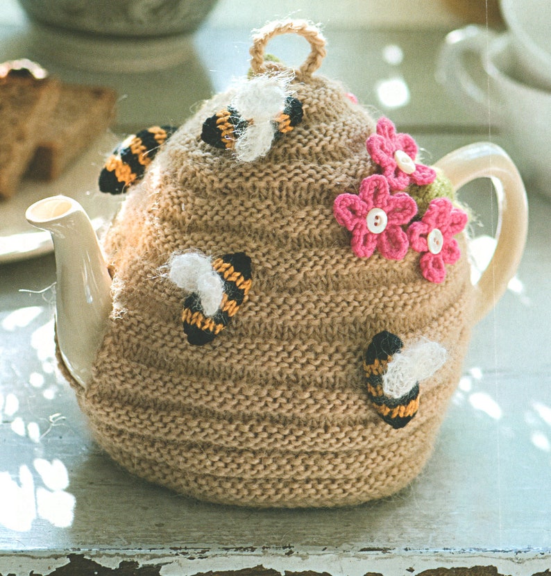Beehive Tea Cosy ~ DK Knitting Pattern PDF Instant Download - Etsy