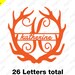 Christmas Svg Monogram Frame, Deer Svg Blank Circle Monogram Frame ...