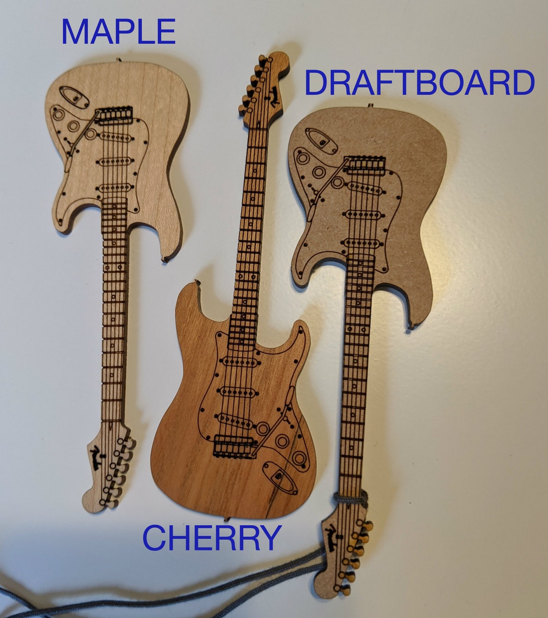 Guitar Decorations - Intricate Design on Wood - Etsy