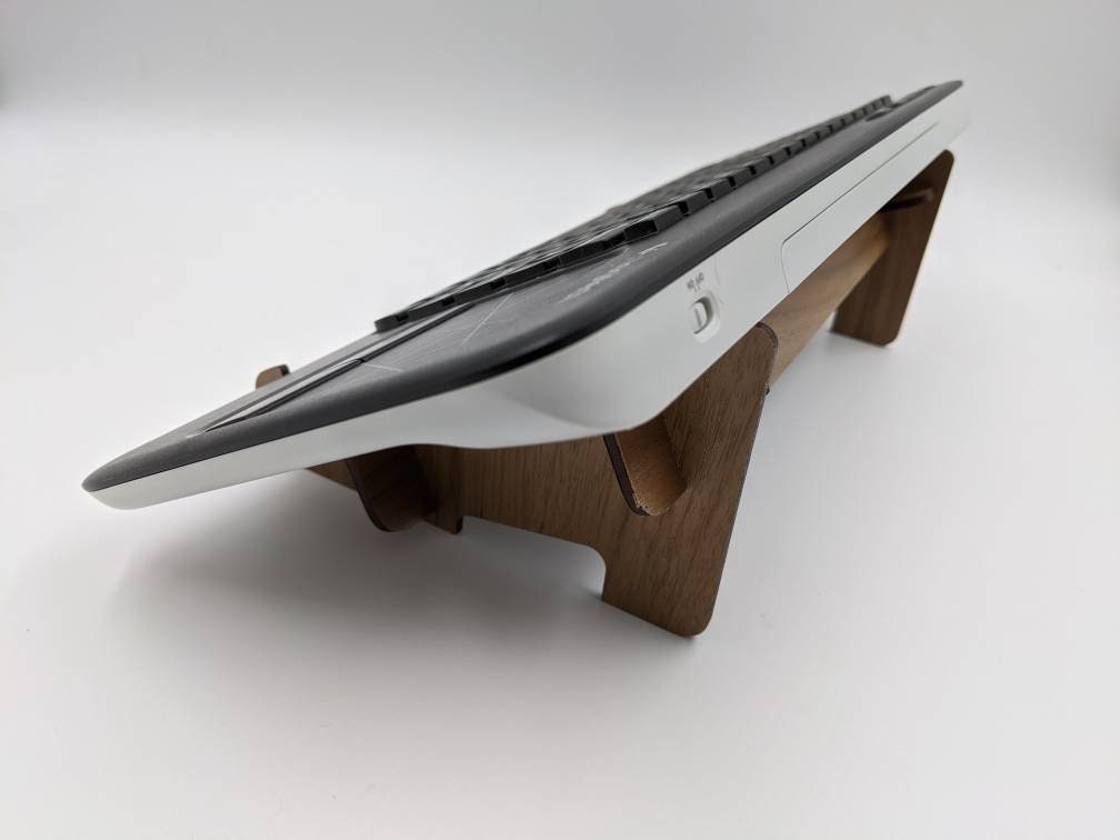 Keyboard Stand for Storage - Higher Angle Reduces Space Needed - for ...