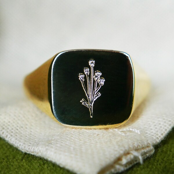 Thistle Ring - Etsy