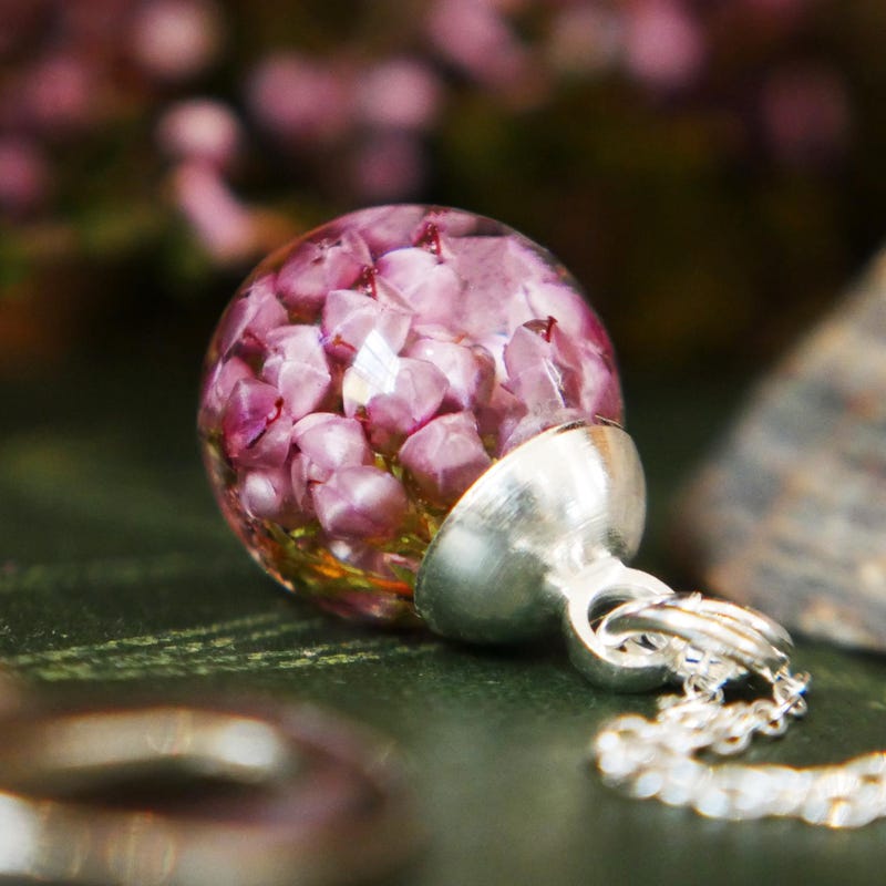 Heather Scottish Necklace - Etsy