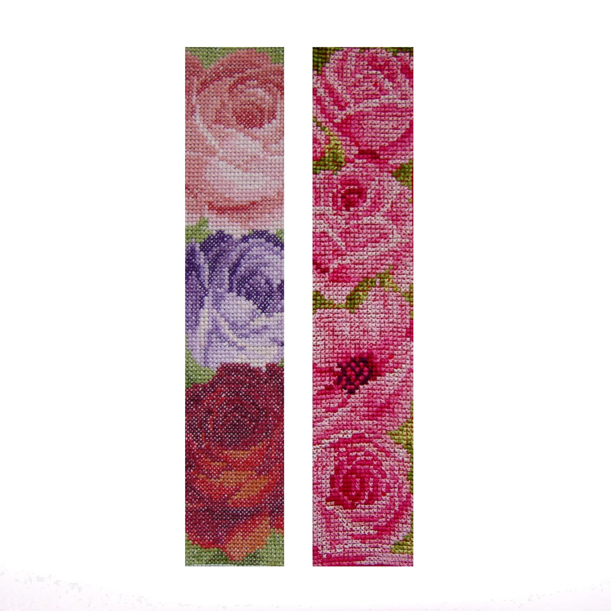 Set of 2 Bookmark Patterns Cross-stitch Bookmarks Bookmark - Etsy