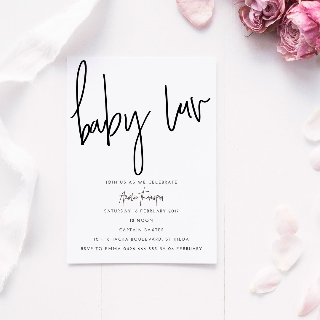 Printable Invitations, Party Printables, Baby Shower Invitations, Party ...