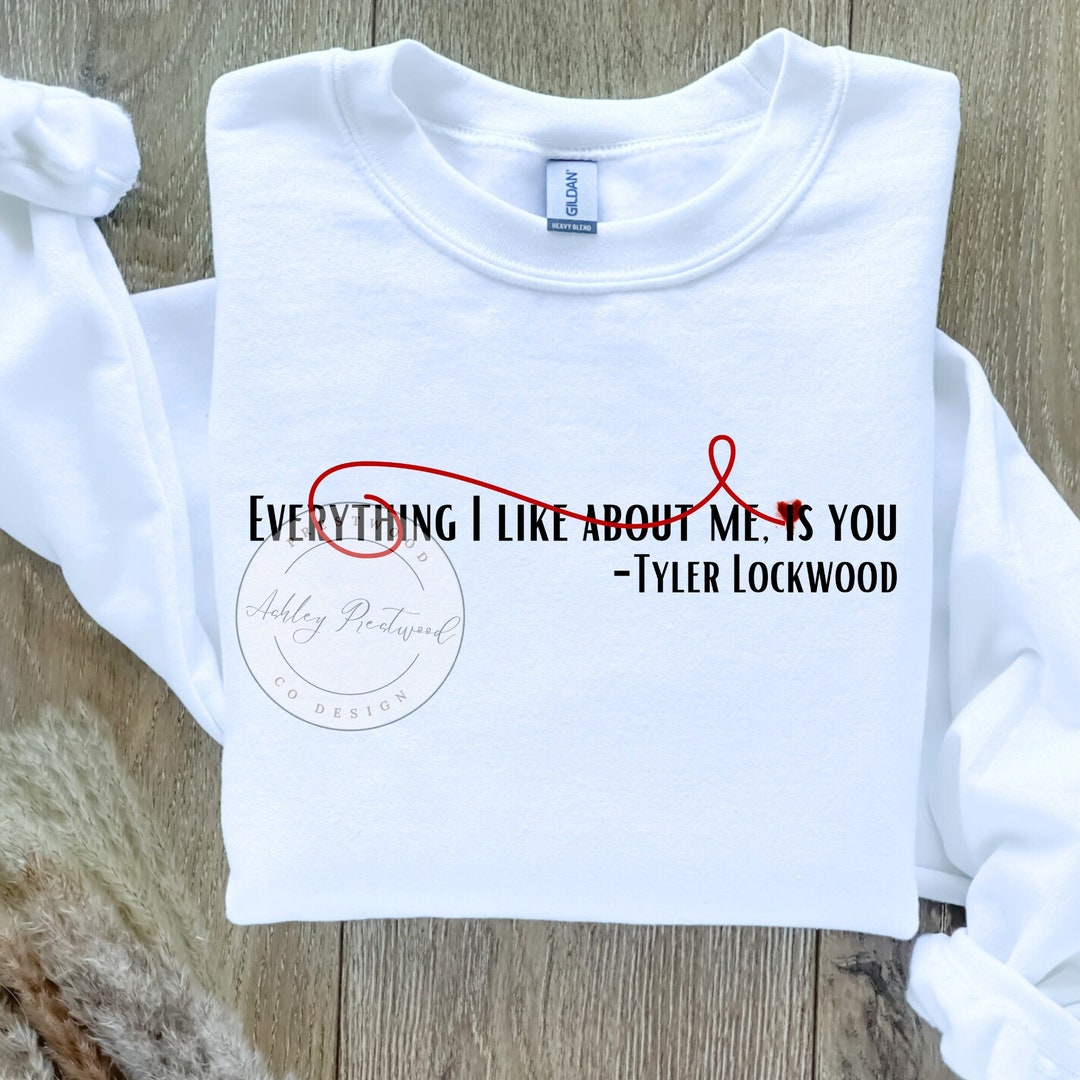 Tvd Lines, Tyler Lockwood Line to Caroline, Tvd Shirt Designs, Png File ...