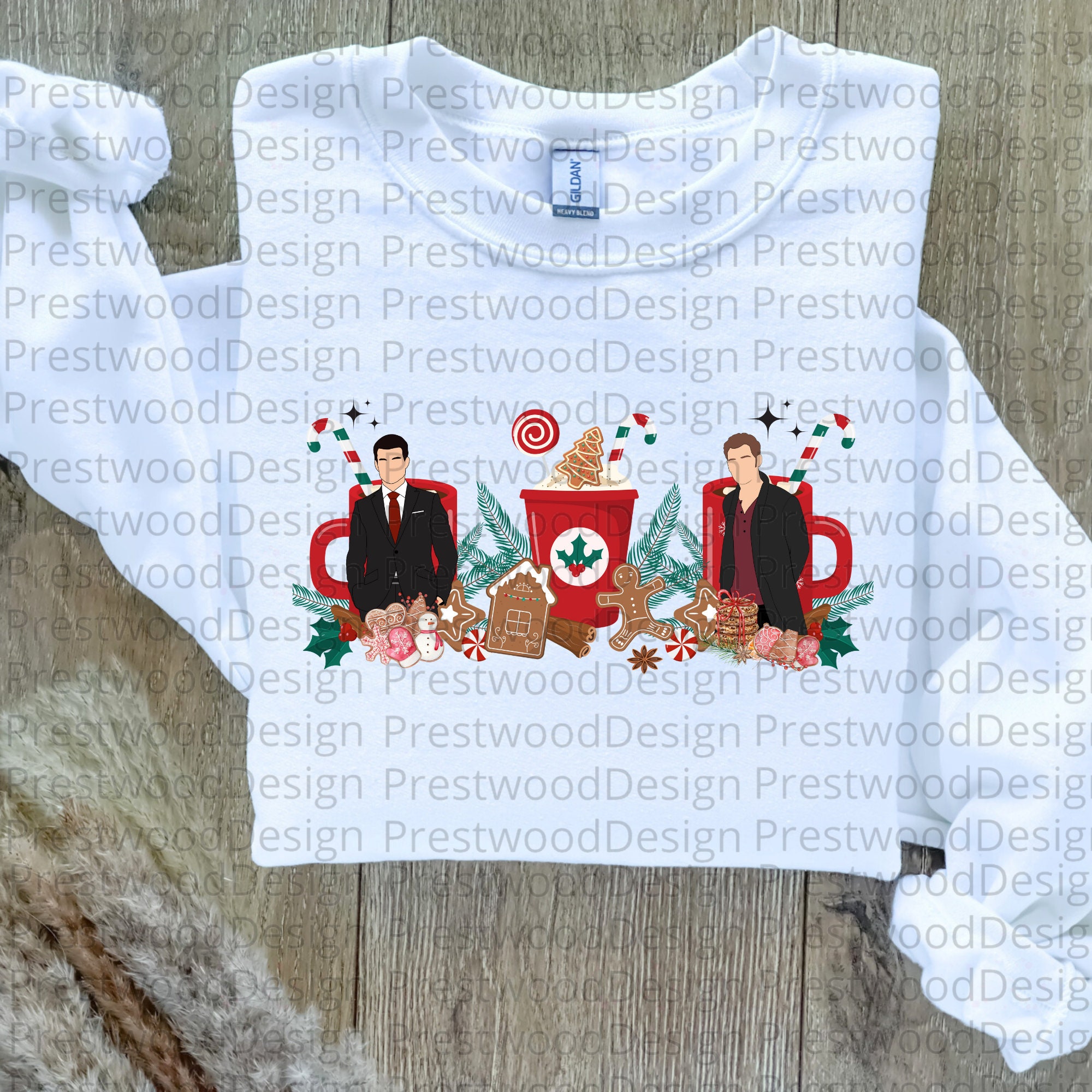 TVD Christmas,the Vampire Diaries Christmas Shirt,tvd Instant Download ...