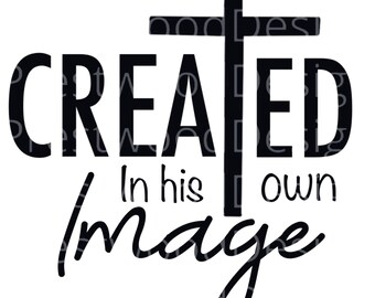 Created in His Image - Etsy