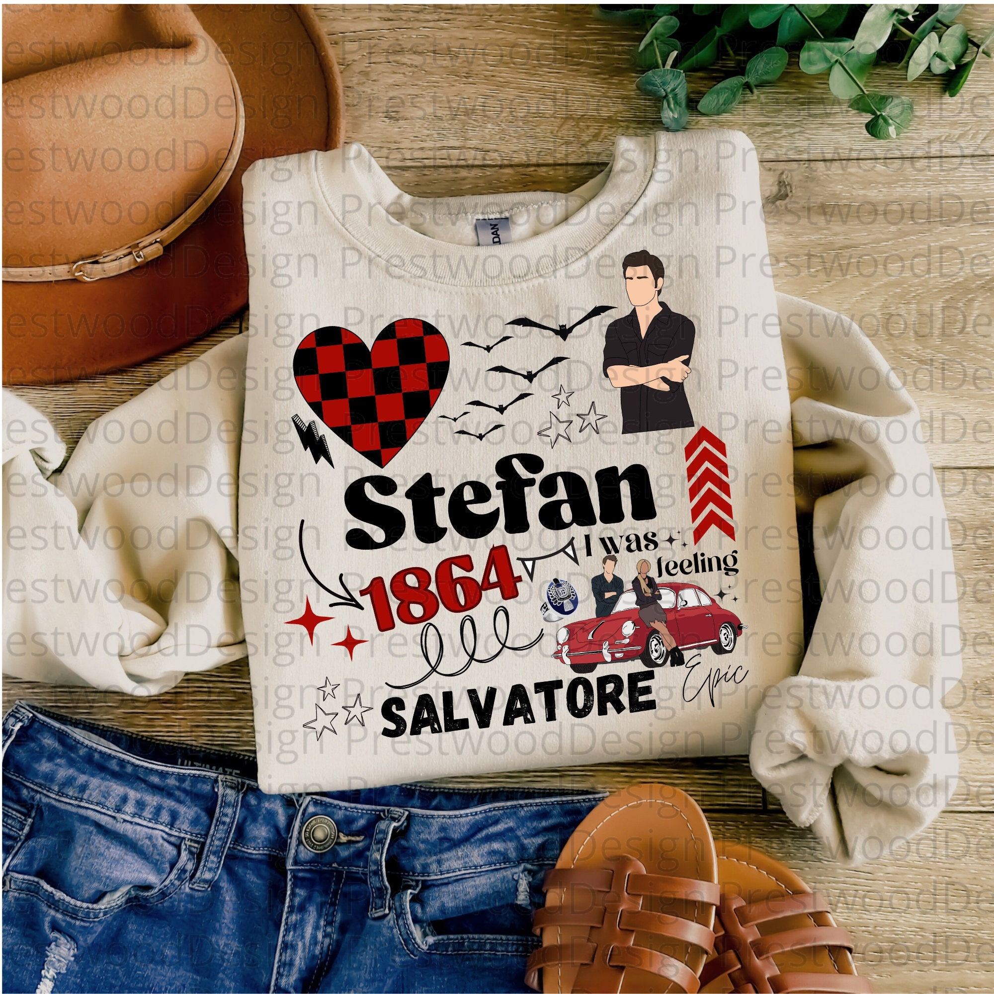 Stefan Salvatore Png, the Vampire Diaries,tvd Merch, Tvd Gift, the ...