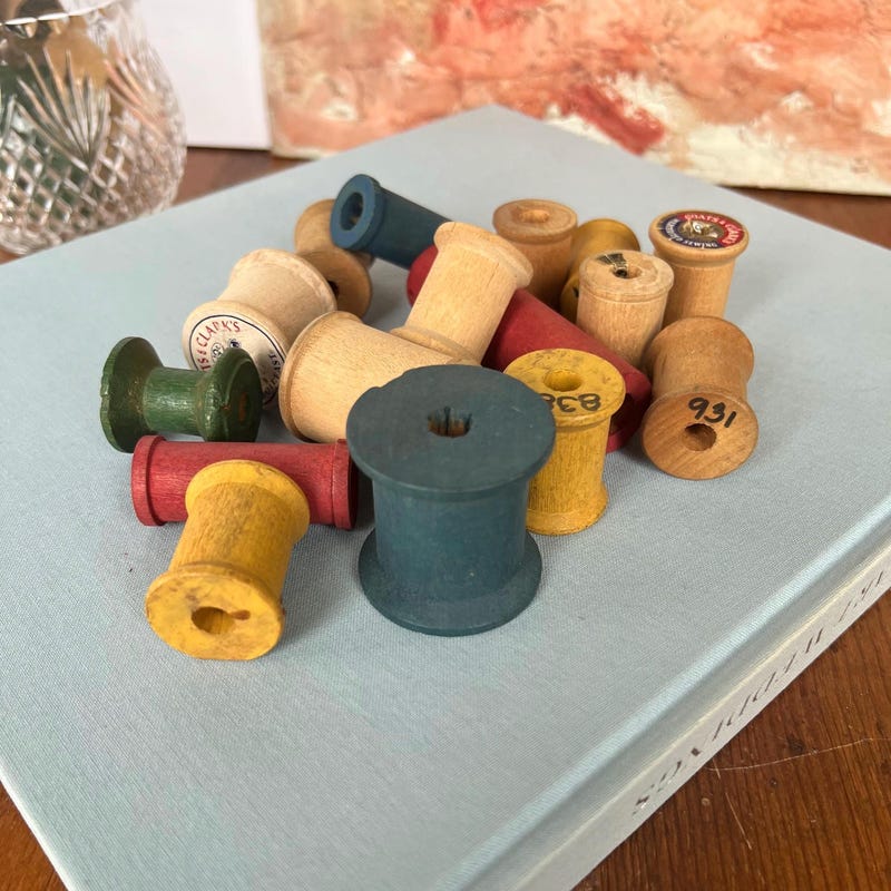 Old Thread Spools - Etsy
