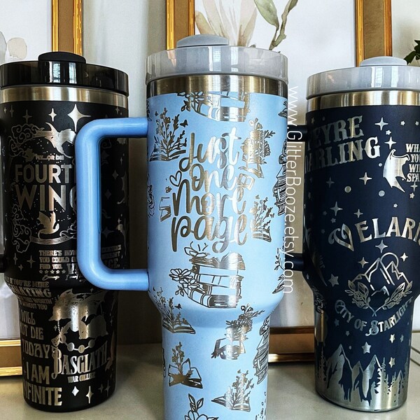 Engraved Stanley Cup Book - Etsy