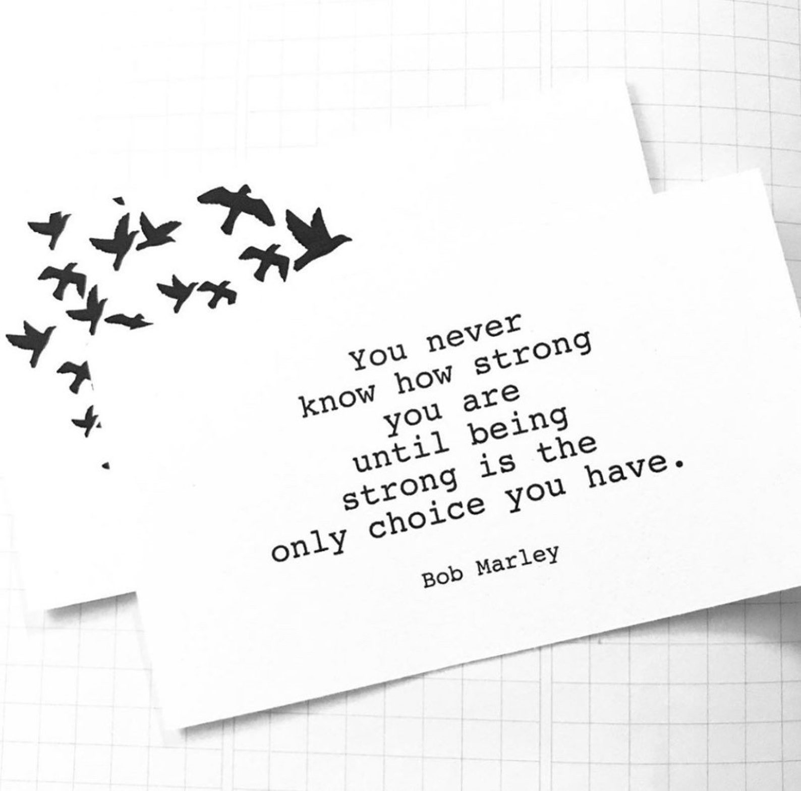 Strength Card Set Planner Cards Motivational Positivity | Etsy