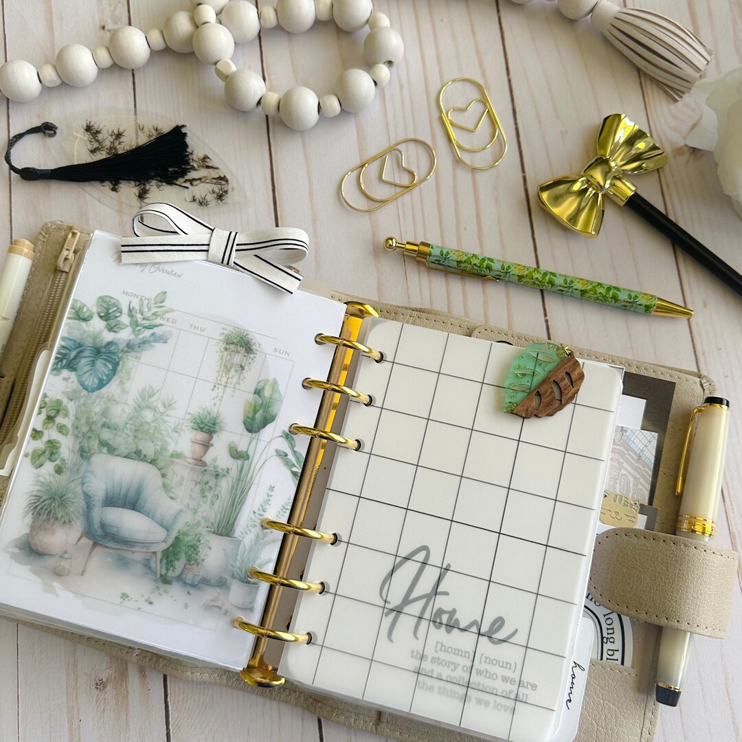 My Garden Room Vellum Dashboard Duo ~ Planner ~ Agenda ~ Journal ...