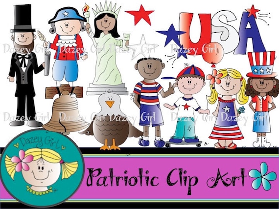 Patriotic Clip Art | Etsy