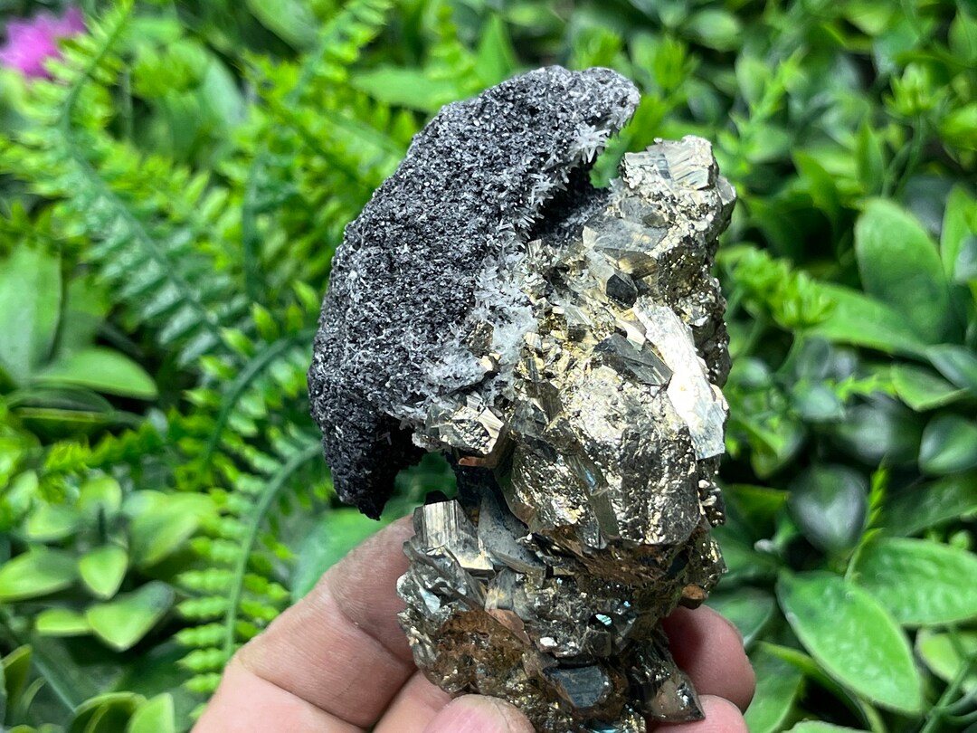 Pyrite Sphalerite-galena Quartz Deveti Septemvri Mine-madan Bulgaria ...