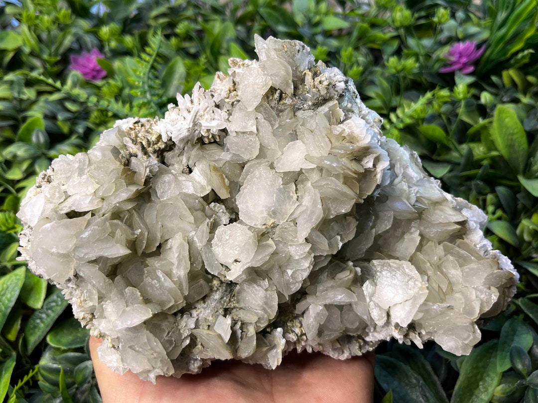 Wonderful Calcite Chlorite Madan Bulgaria Natural Crystal Minerals ...